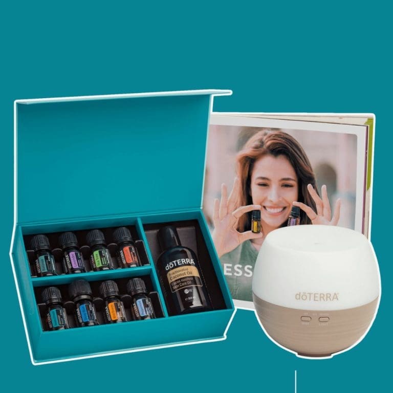 doterra Aromatouch diffused Set met Diffuser en Massageolie