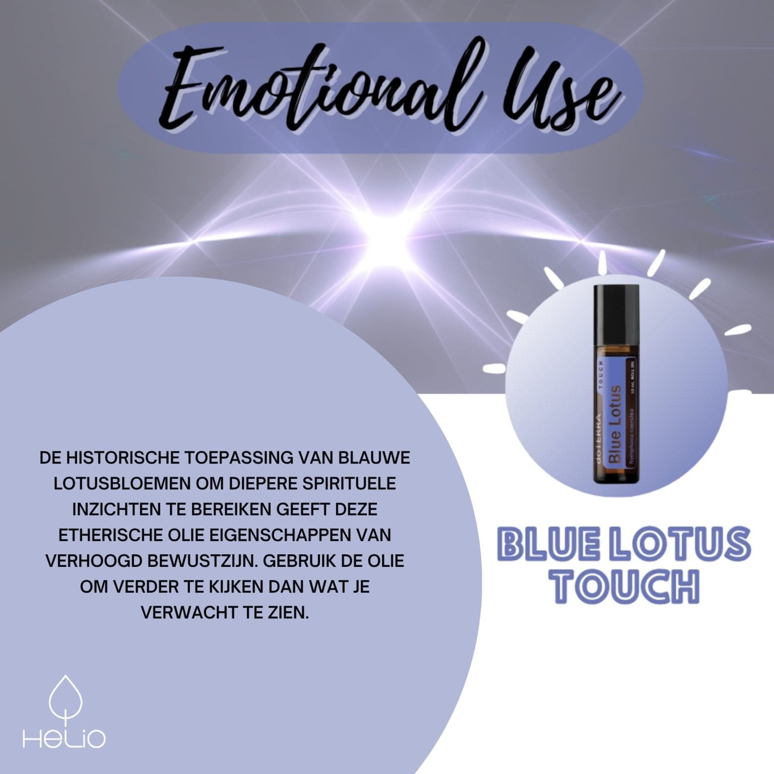 doTERRA Blue Lotus Olie : Wijsheid en Kennis in een Flesje